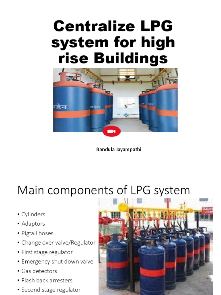 LPG Distribution For High Rise Buildings | PDF