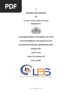 Sample Project For NMIMS MBA PDF | PDF | Online Shopping | Retail