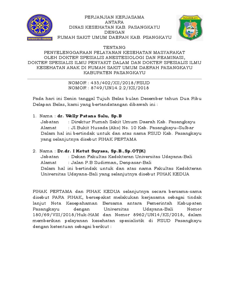 Contoh Pks | PDF | Pengembangan Diri | Kesehatan Holistik