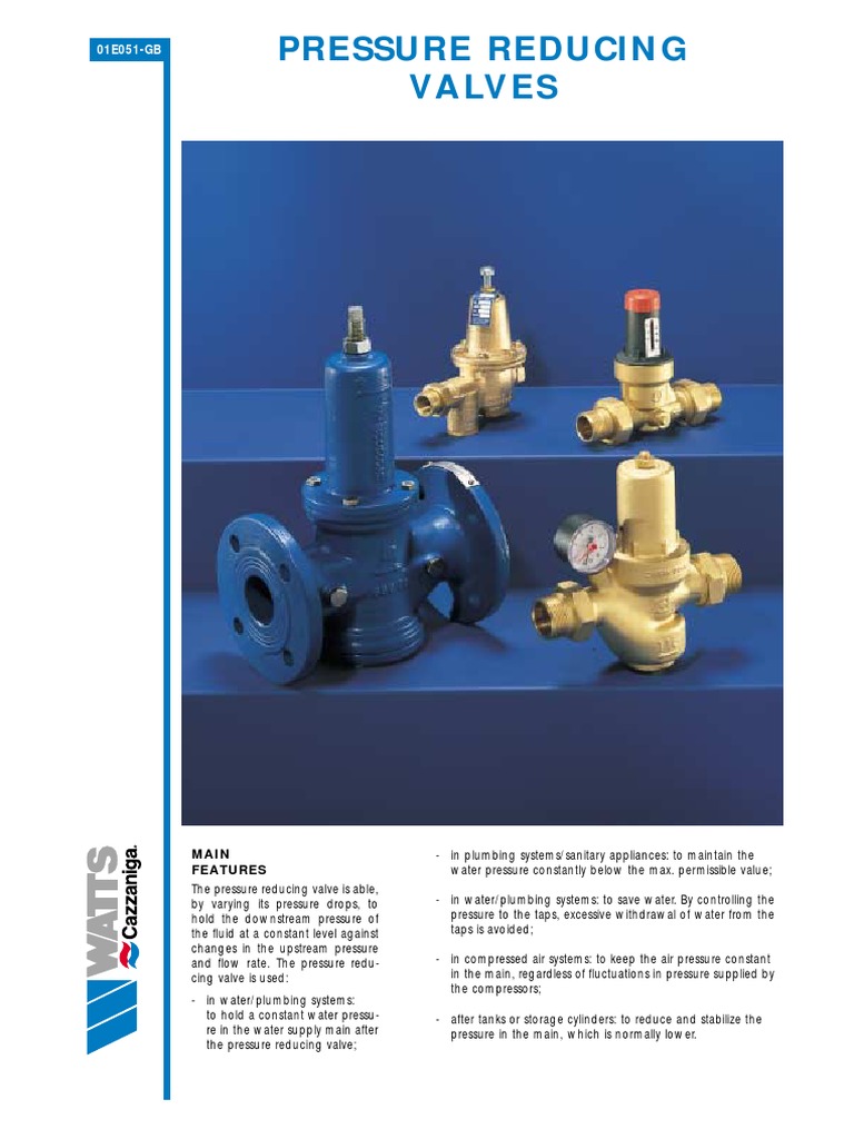 PRV - S Threaded PDF | PDF | Valve | Flow Measurement