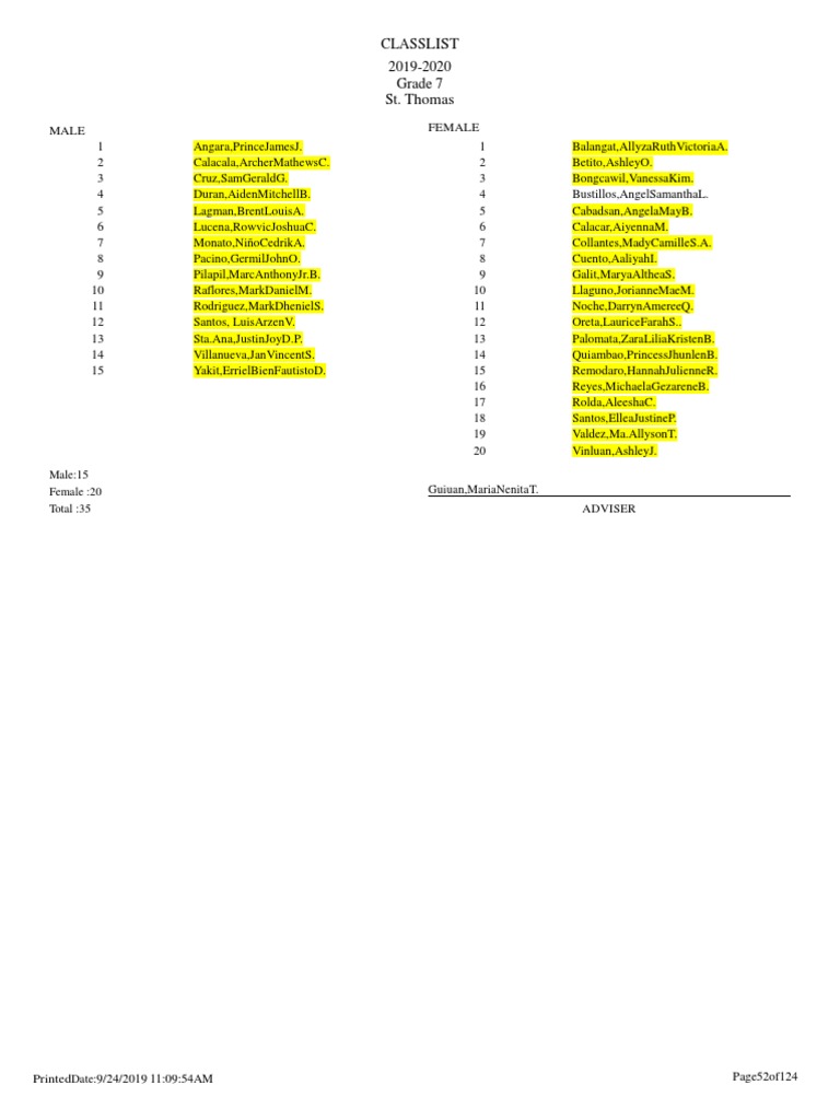 Grade 7 With ESC Application Form | PDF