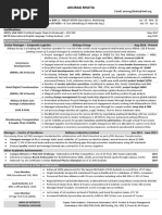 IIM CV Template | PDF