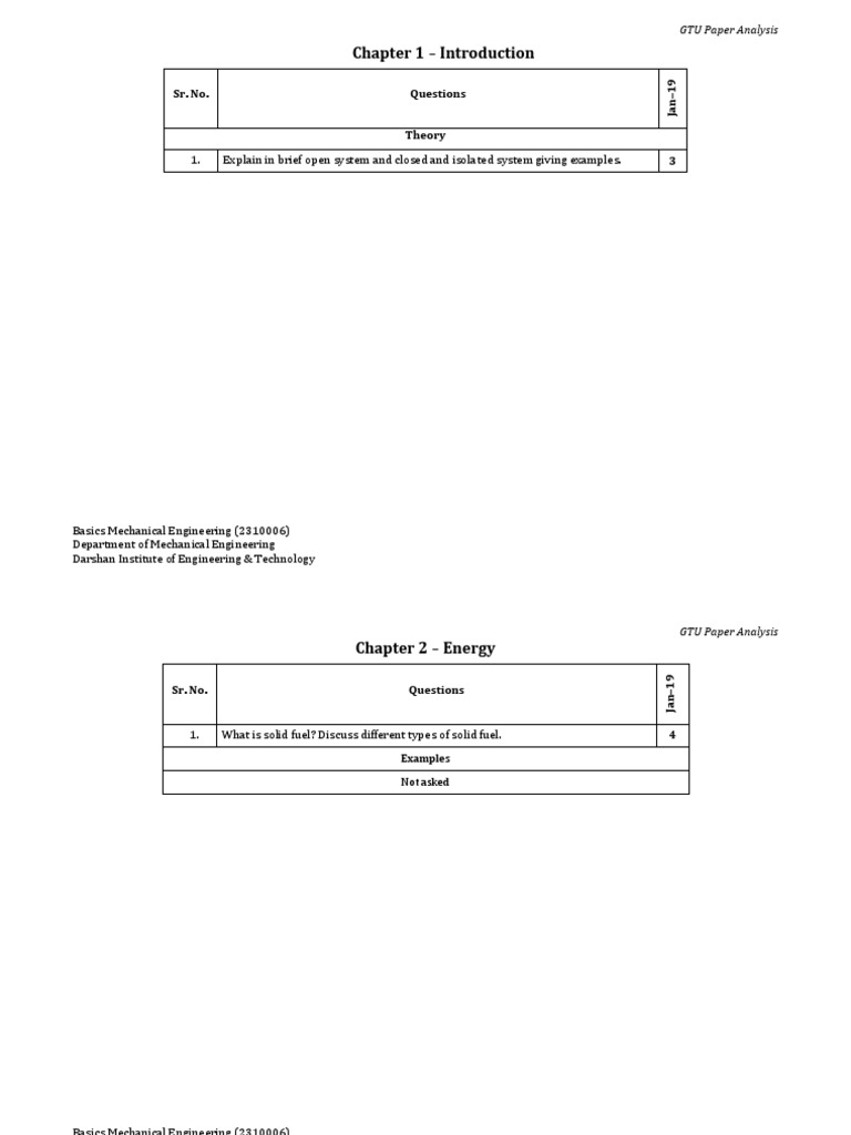 GTU-Paper-Analysis PDF All 20052019023808PM | PDF | Enthalpy | Steam