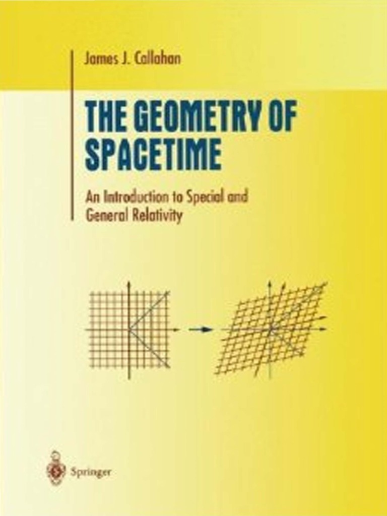 The Geometry of Spacetime PDF | PDF | Science & Mathematics