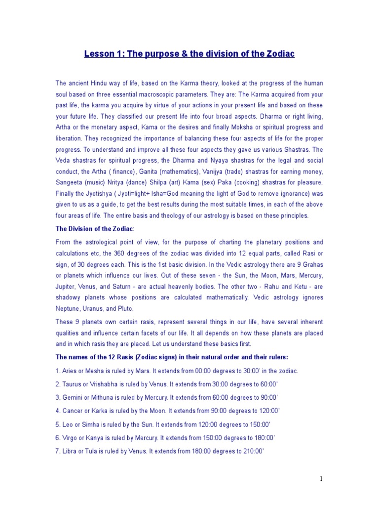 Astrology PDF | PDF | Planets In Astrology | Astrological Sign