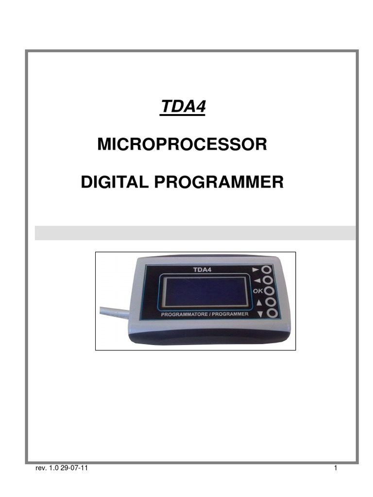 TDA4 Manual English | PDF | Areas Of Computer Science | Computing