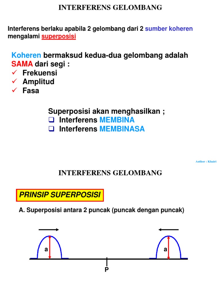 4.interferens Gelombang | PDF