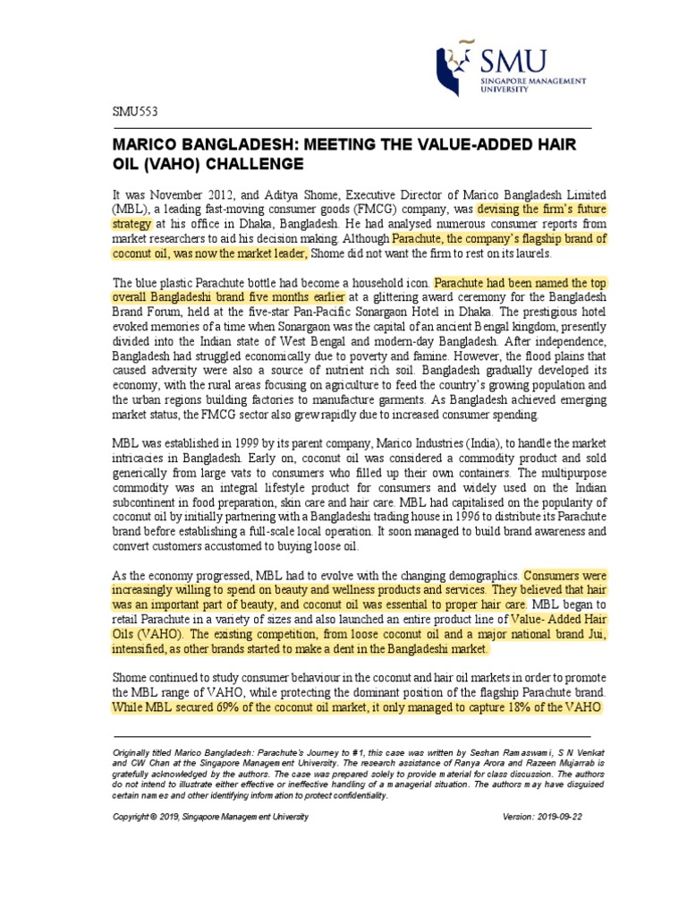 Marico Bangladesh | PDF | Pakistan | Bangladesh