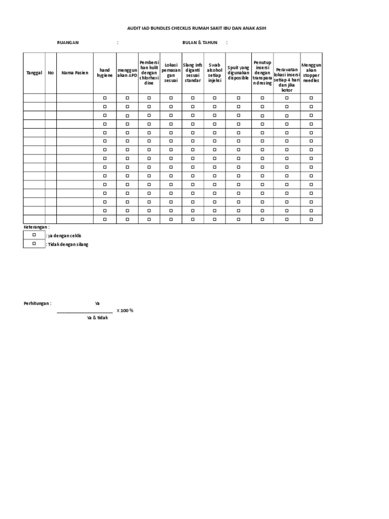 Form Audit Bundles Iad | PDF