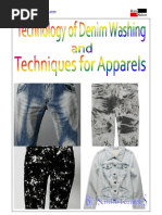 Denim Washing Effects on Fabric Properties | PDF | Jeans | Dyeing