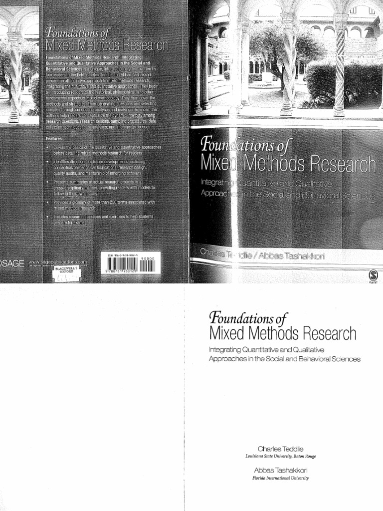 Foundations of Mixed Methods Research 2009 | PDF