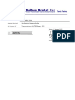 Nota Travel dan Invoice Contoh | PDF