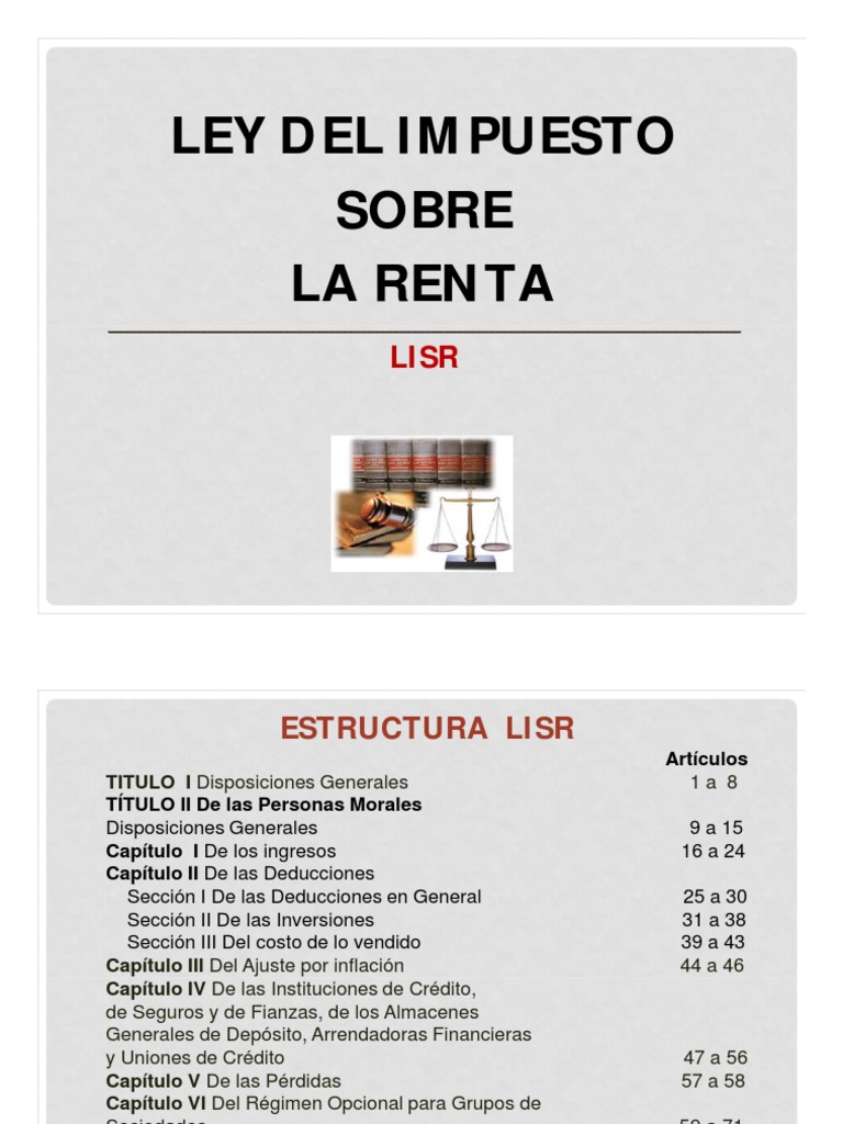 Estructura Lisr