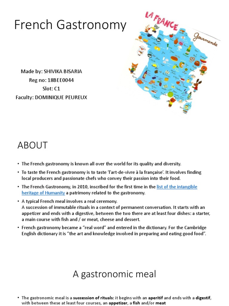 French Gastronomy | PDF