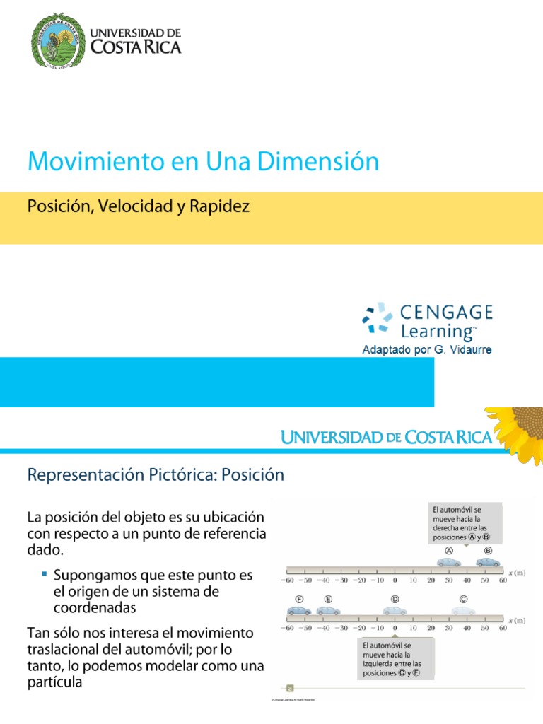 Física General 2.1 Posición Velocidad y Rapidez | PDF