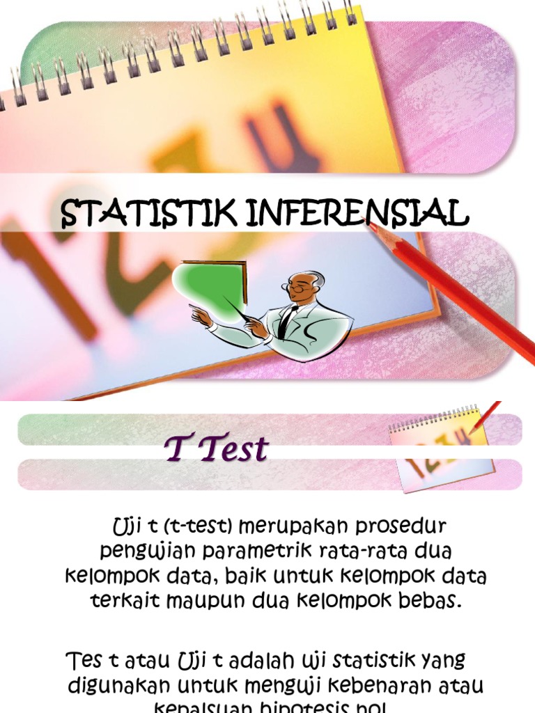 Statistik Inferensi (Uji Beda) | PDF | Metode & Bahan Ajar