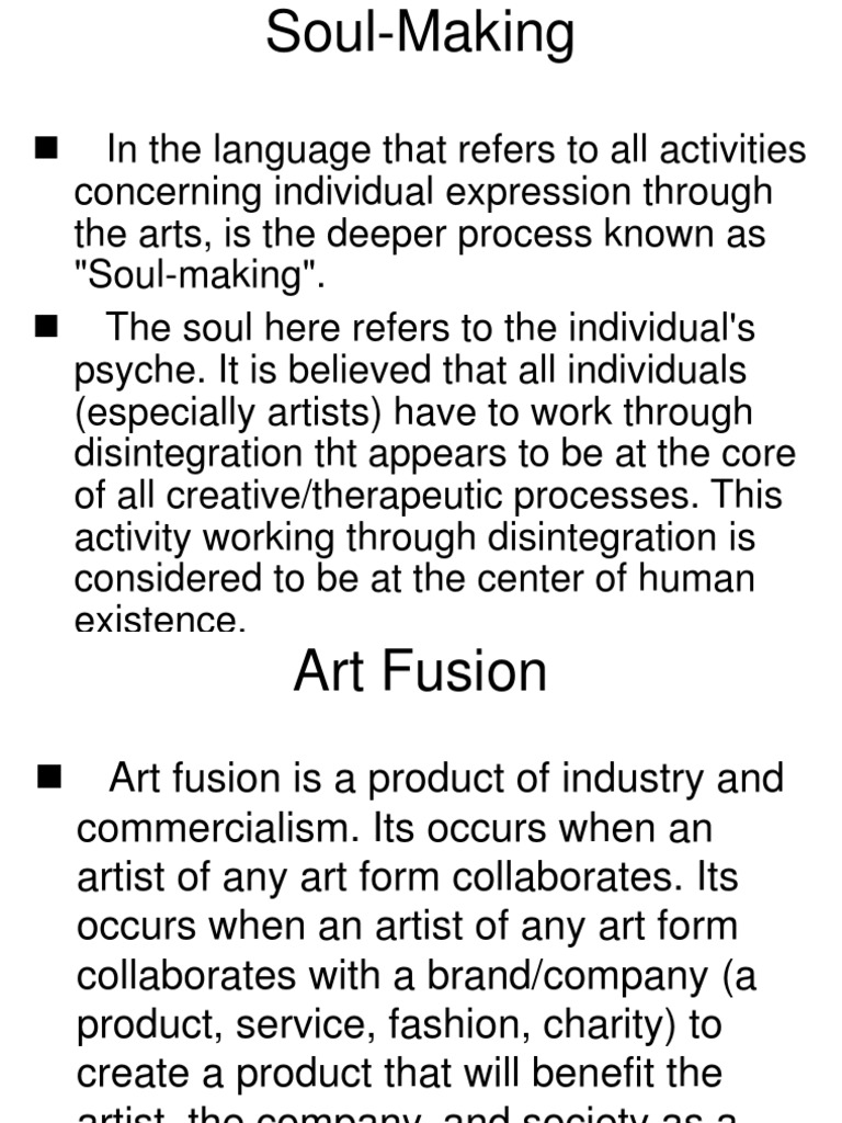 Soul Making | PDF