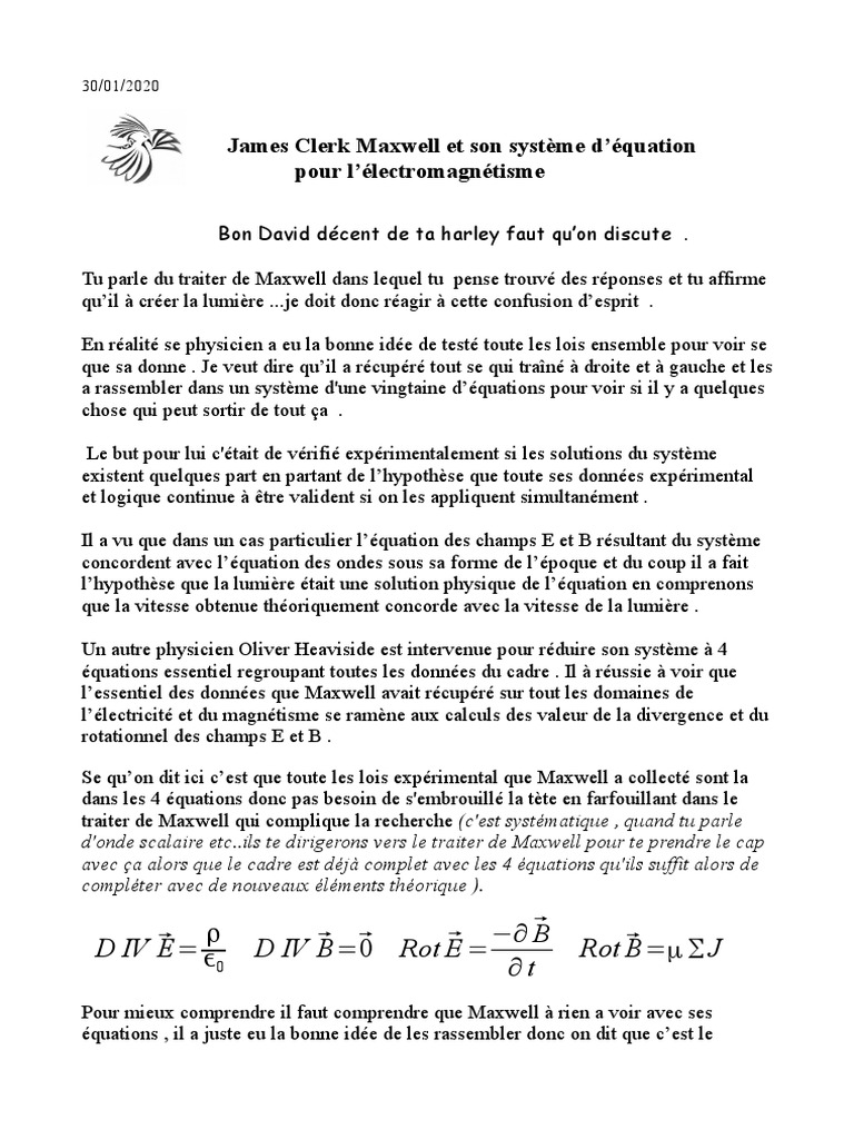 James Clerk Maxwell - 2 | PDF