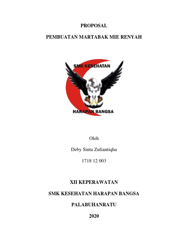 Proposal Martabak Mie Renyah | PDF | Karier & Perkembangan | Bisnis
