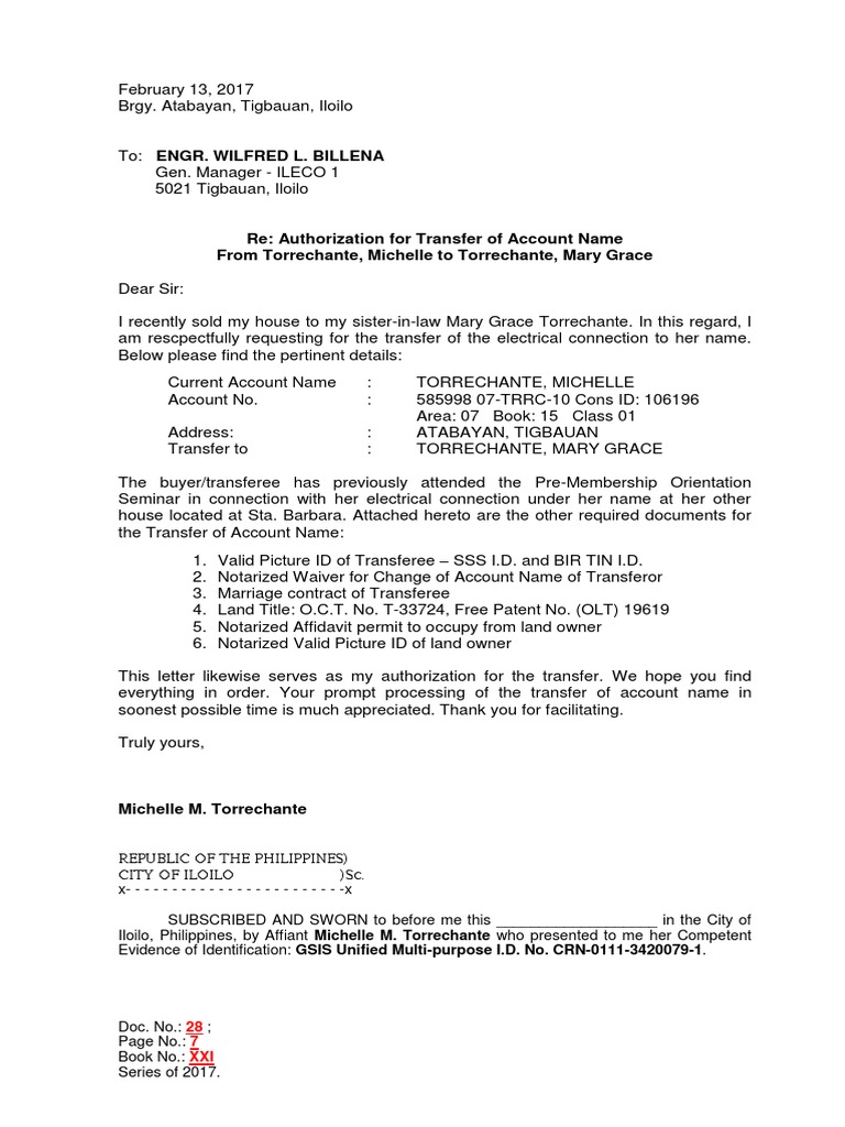 Electrical Connection Authorization - ILECO 1 | PDF