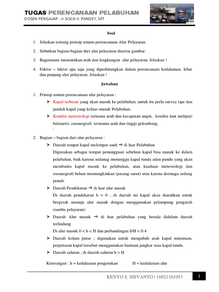 Alur Pelayaran | PDF