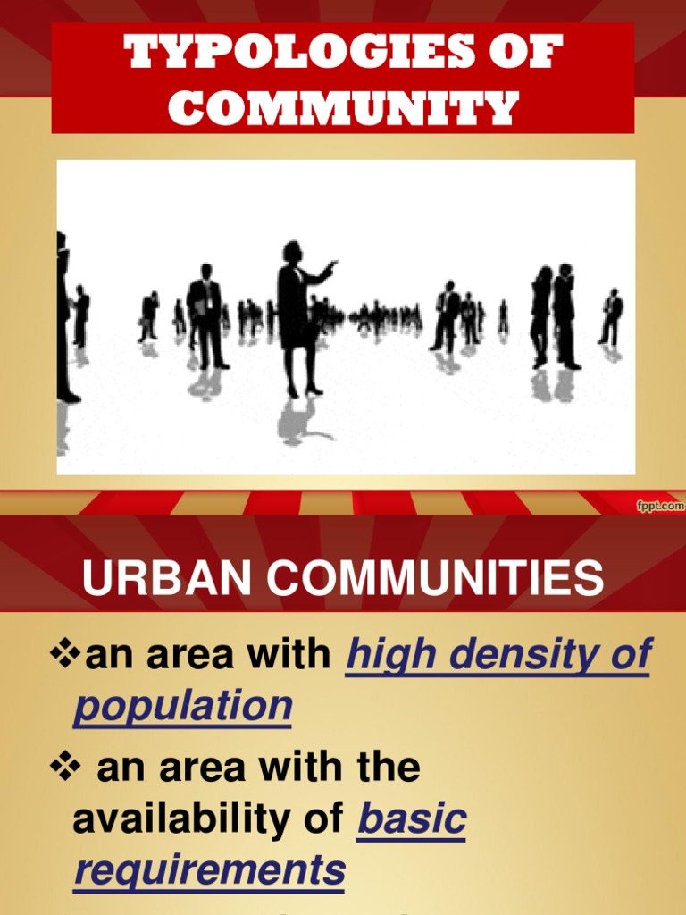 Typologies of Community | PDF