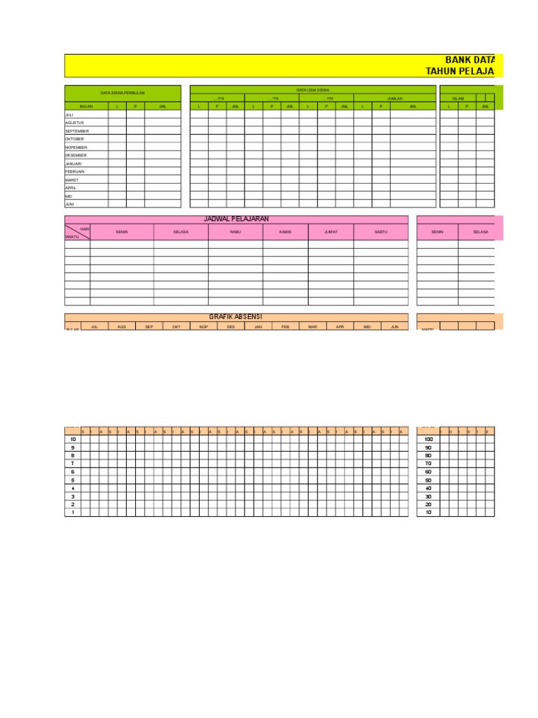 Bank Data Kelas 1 | PDF