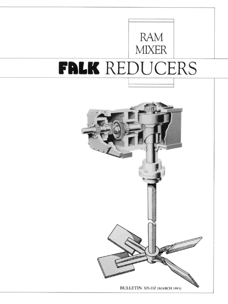 301 110 - Falk Ram Mixer Reducers - Selection Manual | PDF | Technology ...