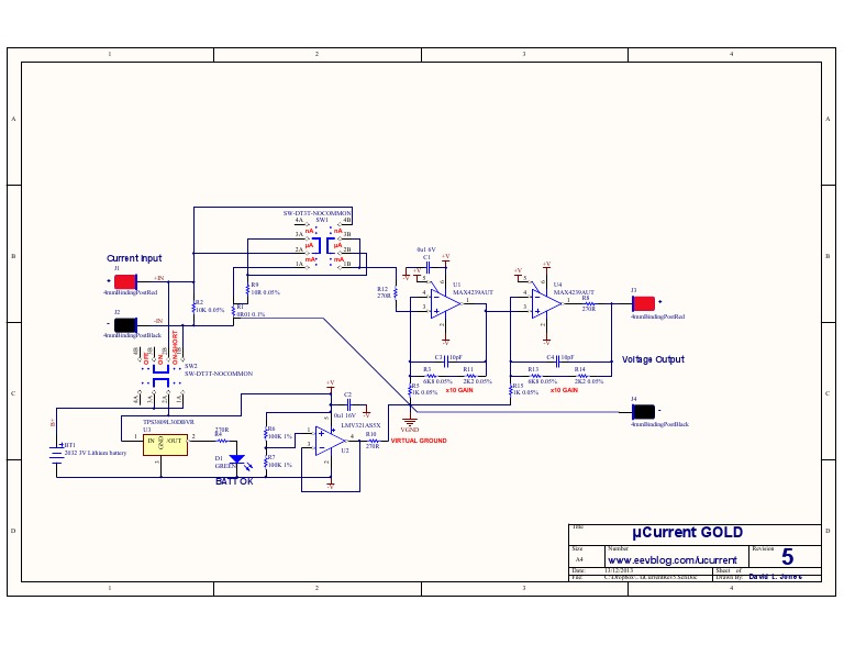 U Current Rev 5 Schematic | PDF