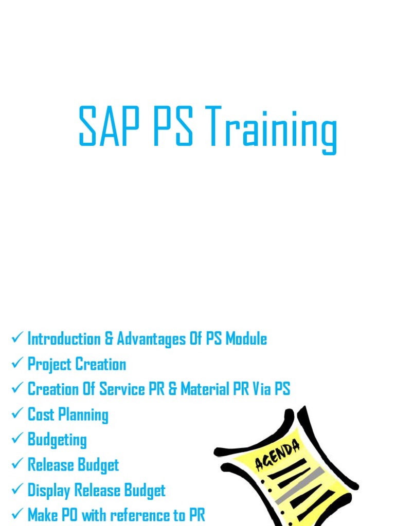 SAP PS Training GR | PDF
