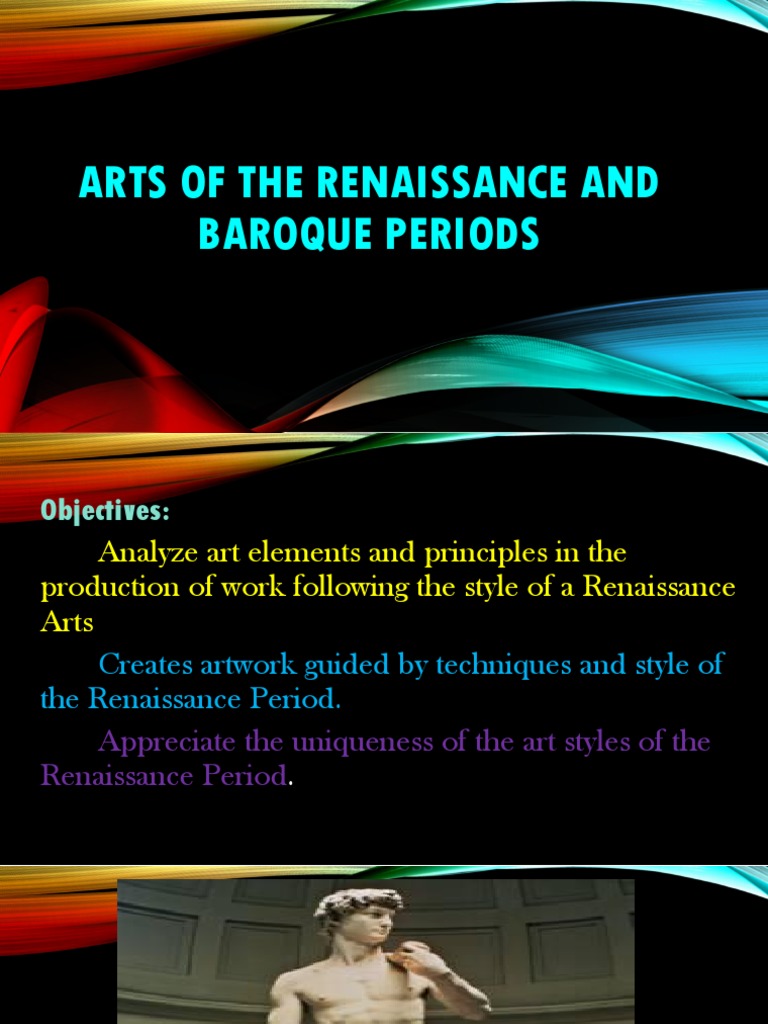 Arts of The Renaissance and Baroque Periods | PDF
