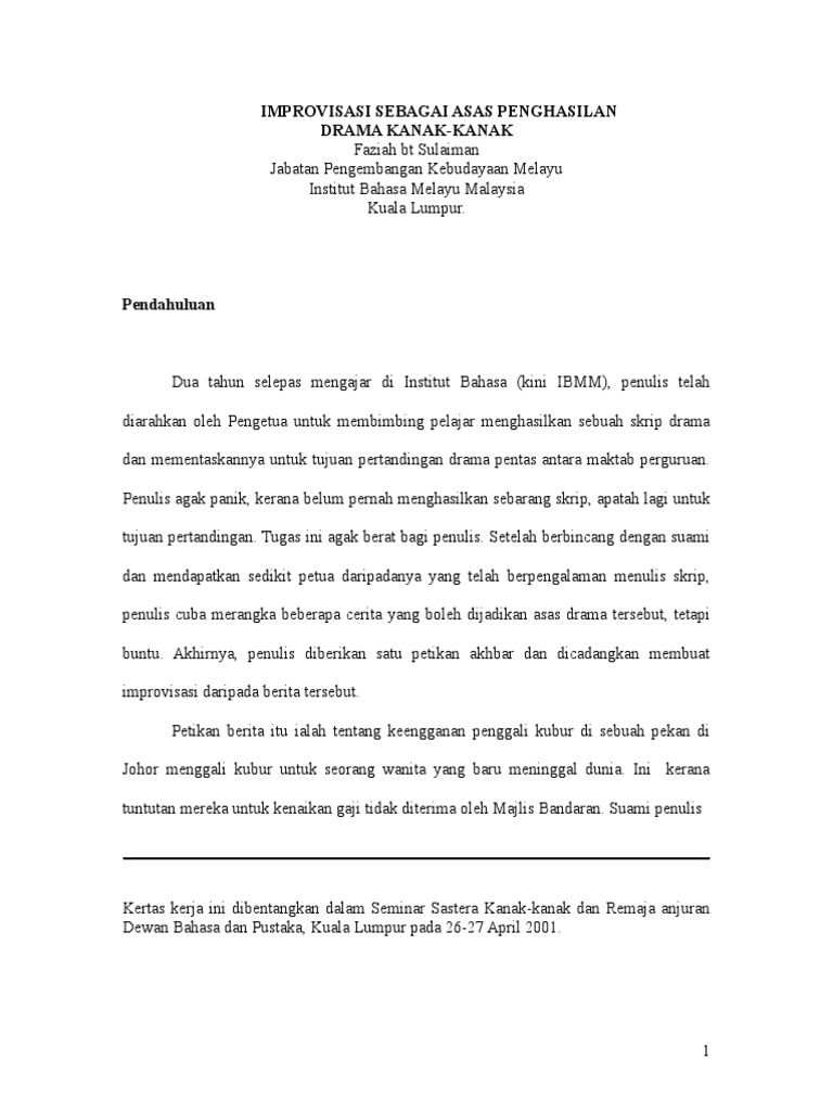 Improvisasi | PDF