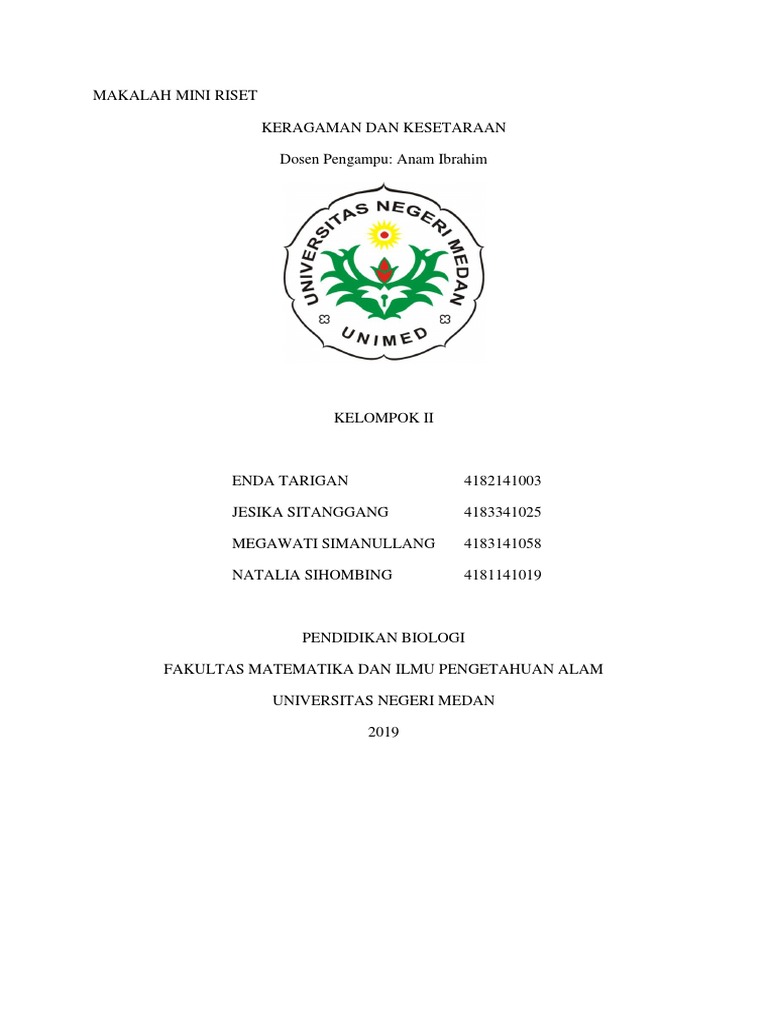 MINI - RISET ISBDdocx | PDF