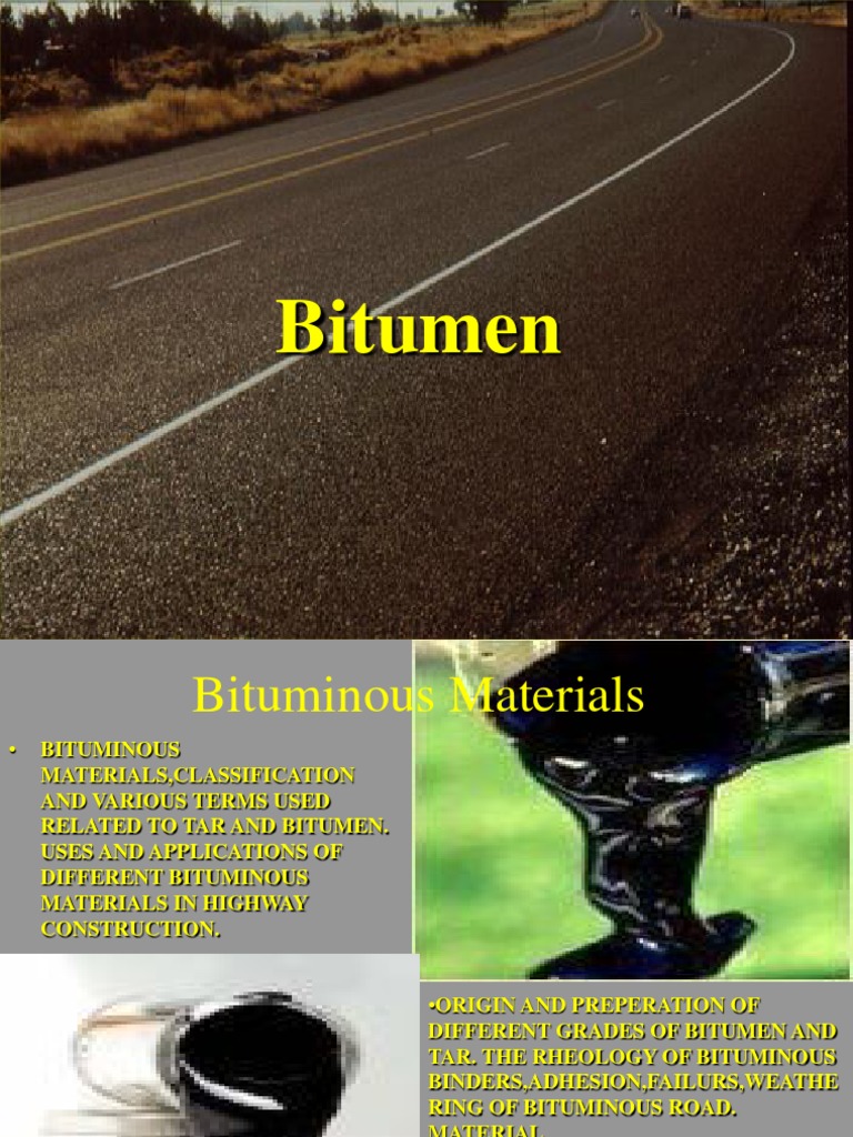 Bitumen | PDF