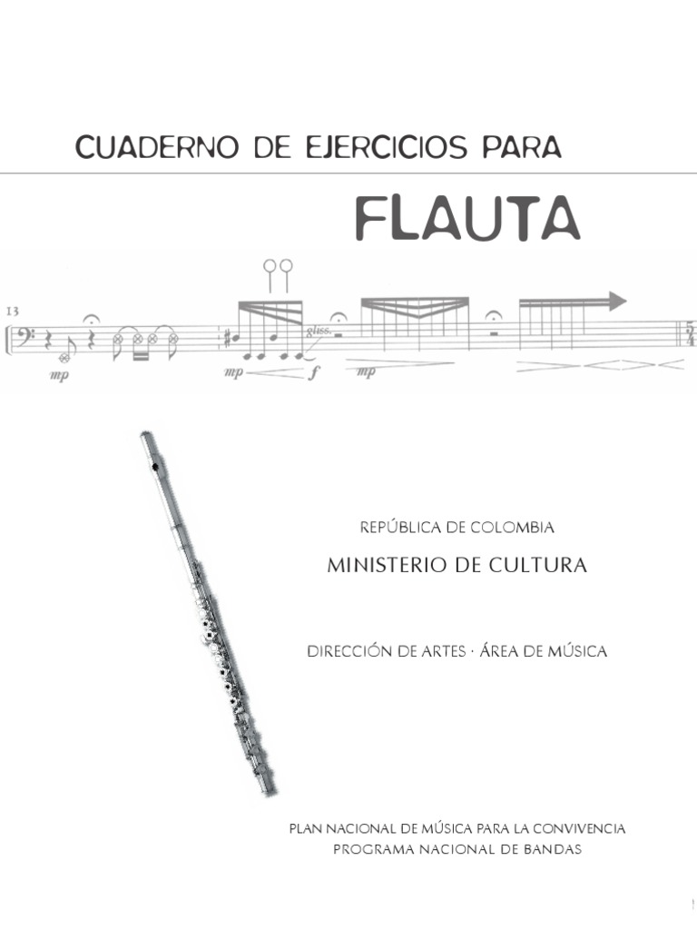 Cuaderno de Ejercicios Flauta
