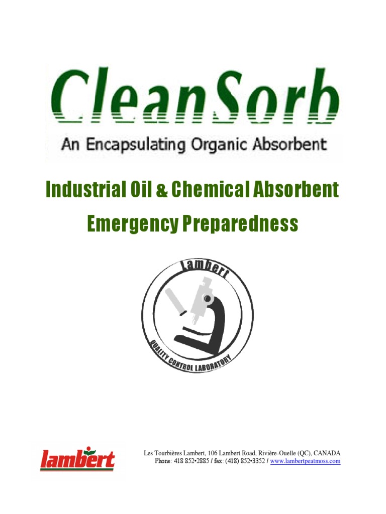 Ficha de Seguridad: Clean Sorb | PDF