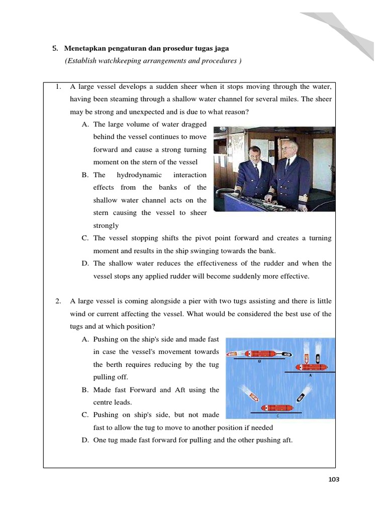 Establish Watchkeeping Arrangements and Procedures 116-146 | PDF