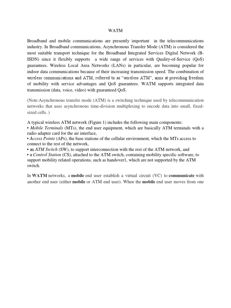 WATM | PDF