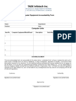 Clearance Form - Employee Turn-Over Checklist | PDF | Career & Growth