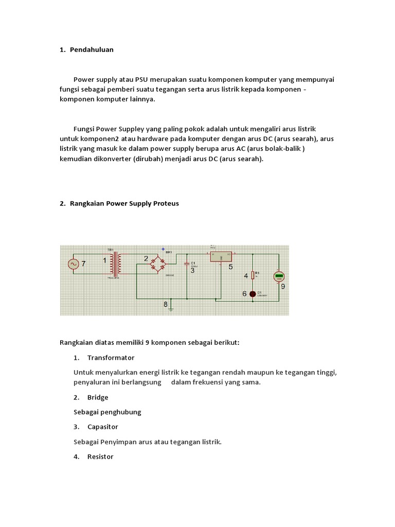 Laporan Proteus Uas | PDF