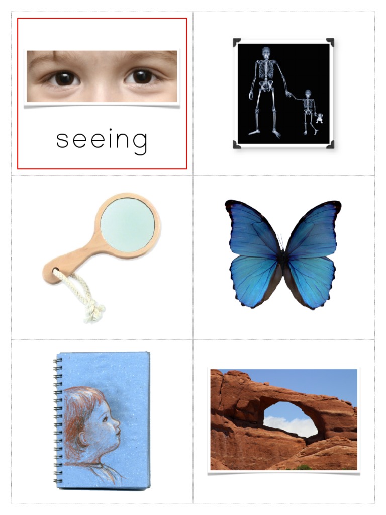 5 Senses Matching Cards for Kids | PDF