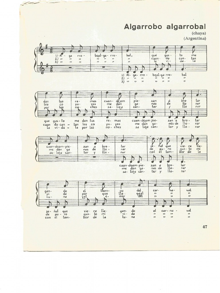 Algarrobo Algarrobal PDF | PDF