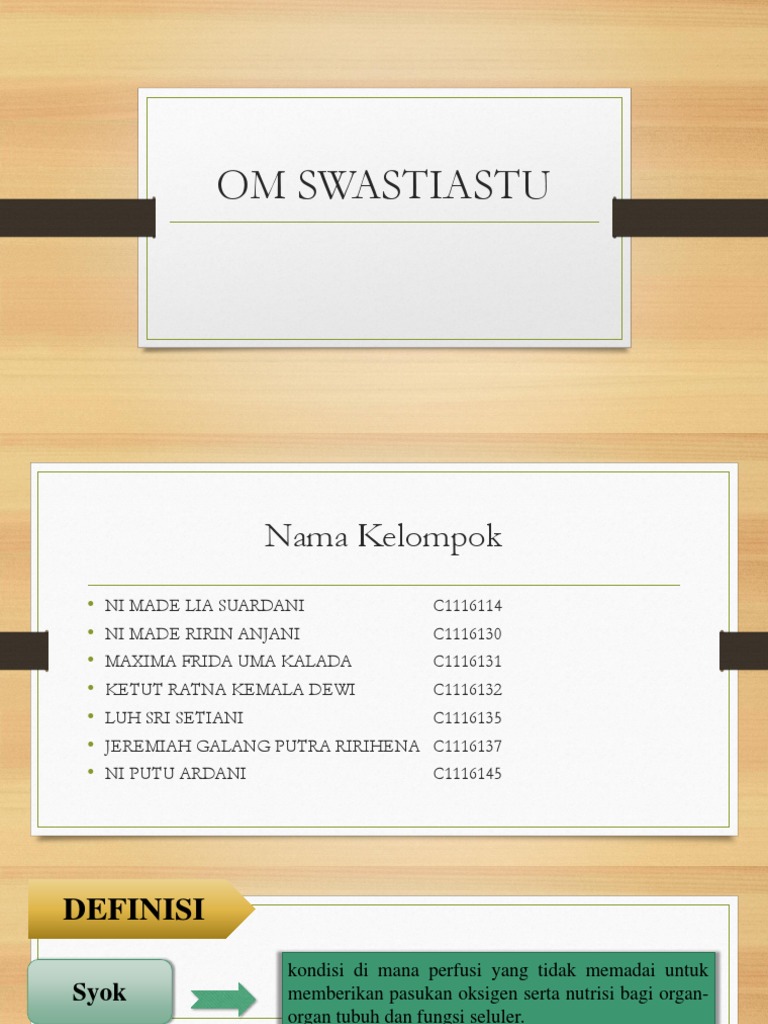 Syok Neurogenik | PDF