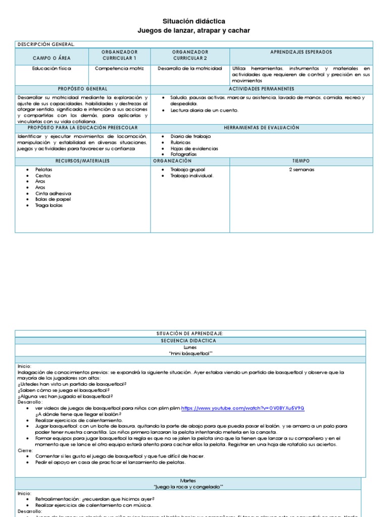 Educacion Fisica Juegos de Lanzar | PDF Educacion Fisica Juegos de Lanzar | PDF