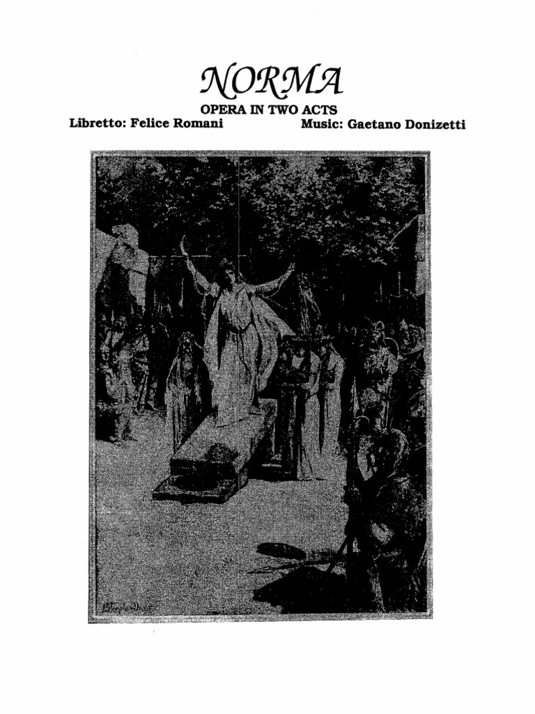Bellini - Norma (Castel) PDF | PDF