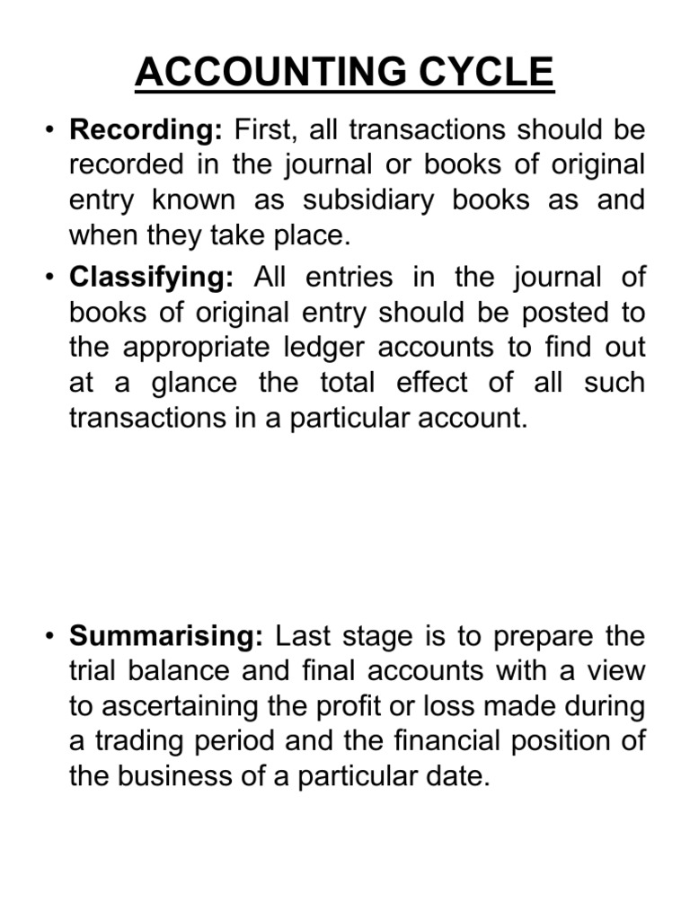 FMA PPT-3 Accounting Cycle & Journal Entries | PDF | Debits And Credits ...