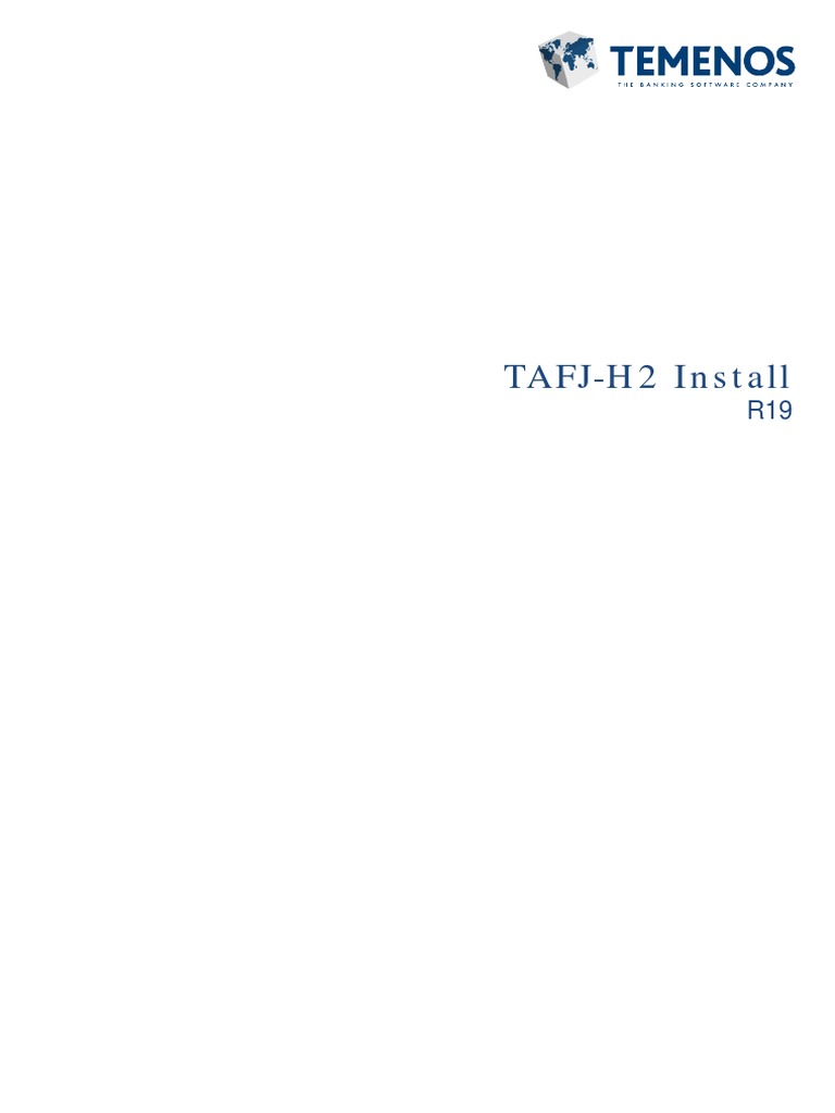 TAFJ H2 Install | PDF