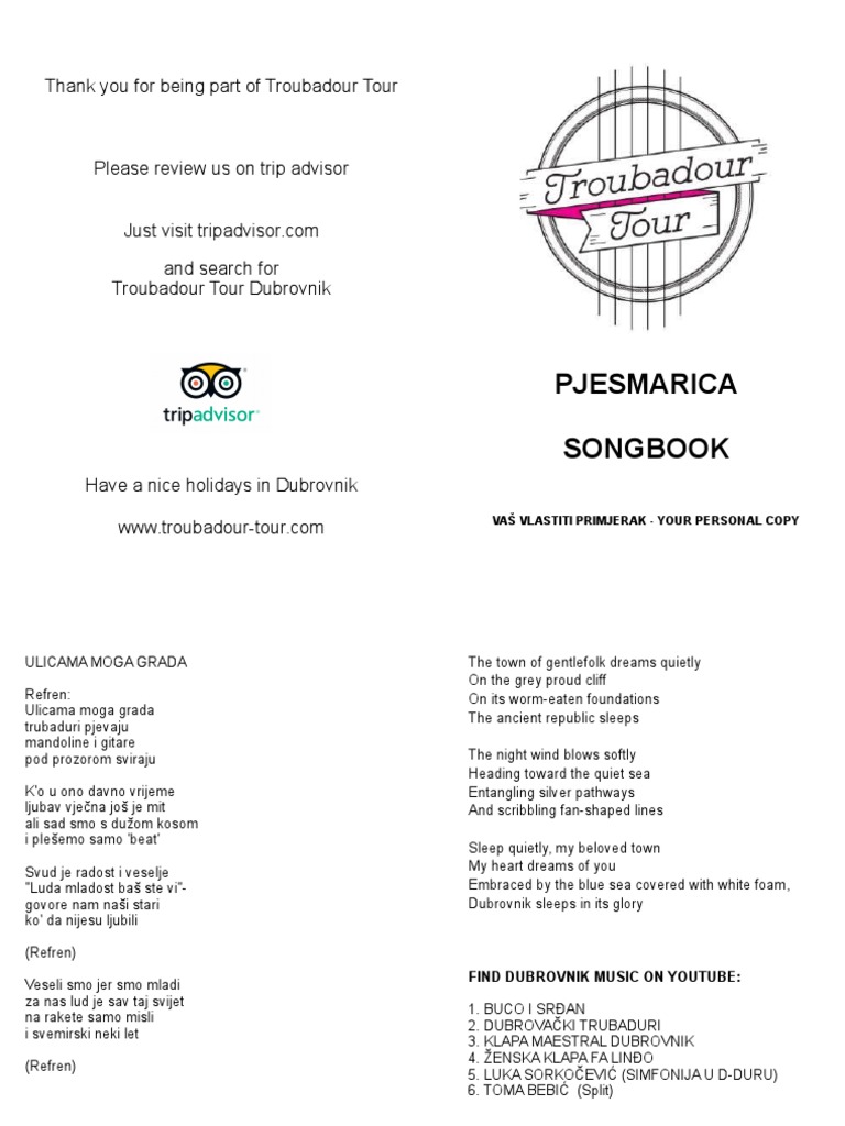 Songbook | PDF