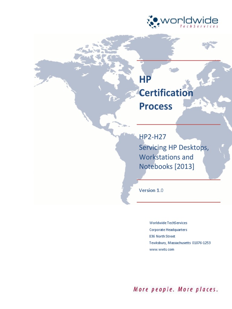 HP Certification Process