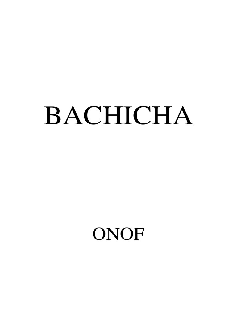 BACHICHA | PDF